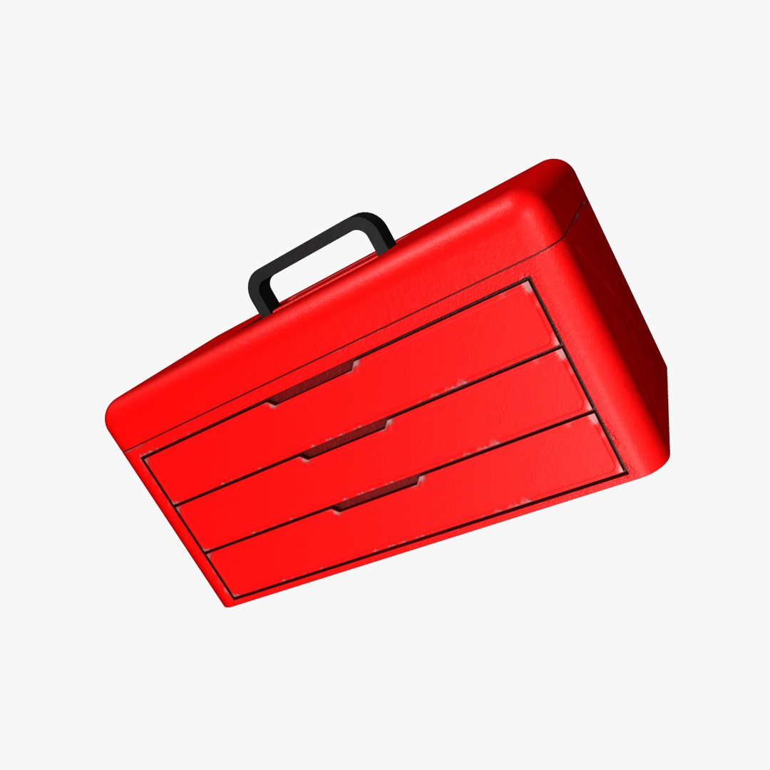 Basic Tool Box 3d Model