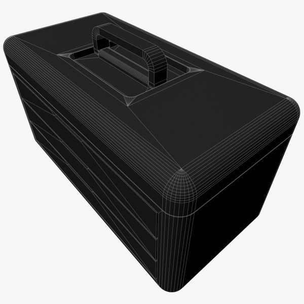 basic tool box 3d model