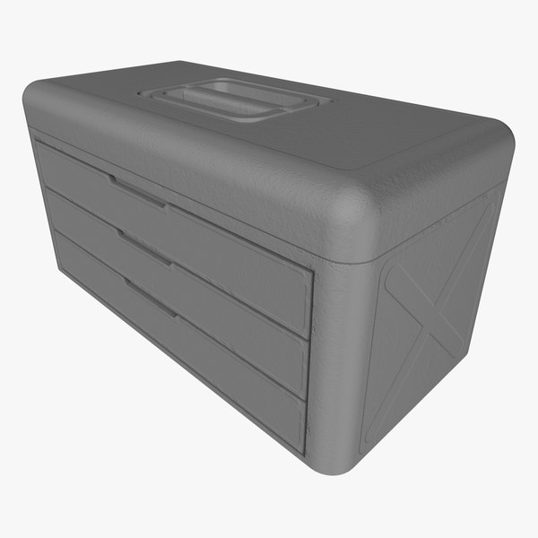 basic tool box 3d model