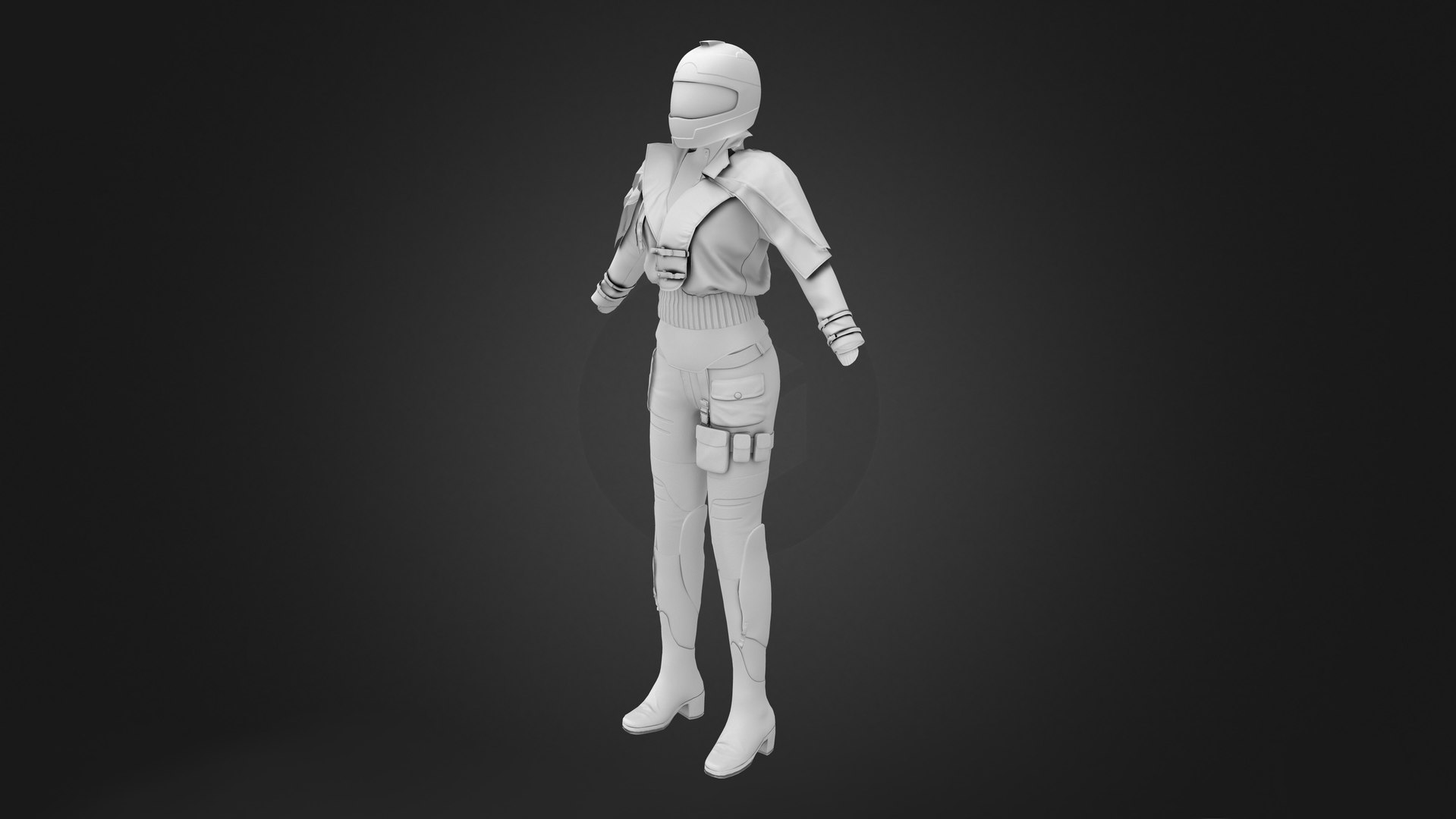 3D Galaxy Patrol Flight Pilot Outfit Model - TurboSquid 1882809