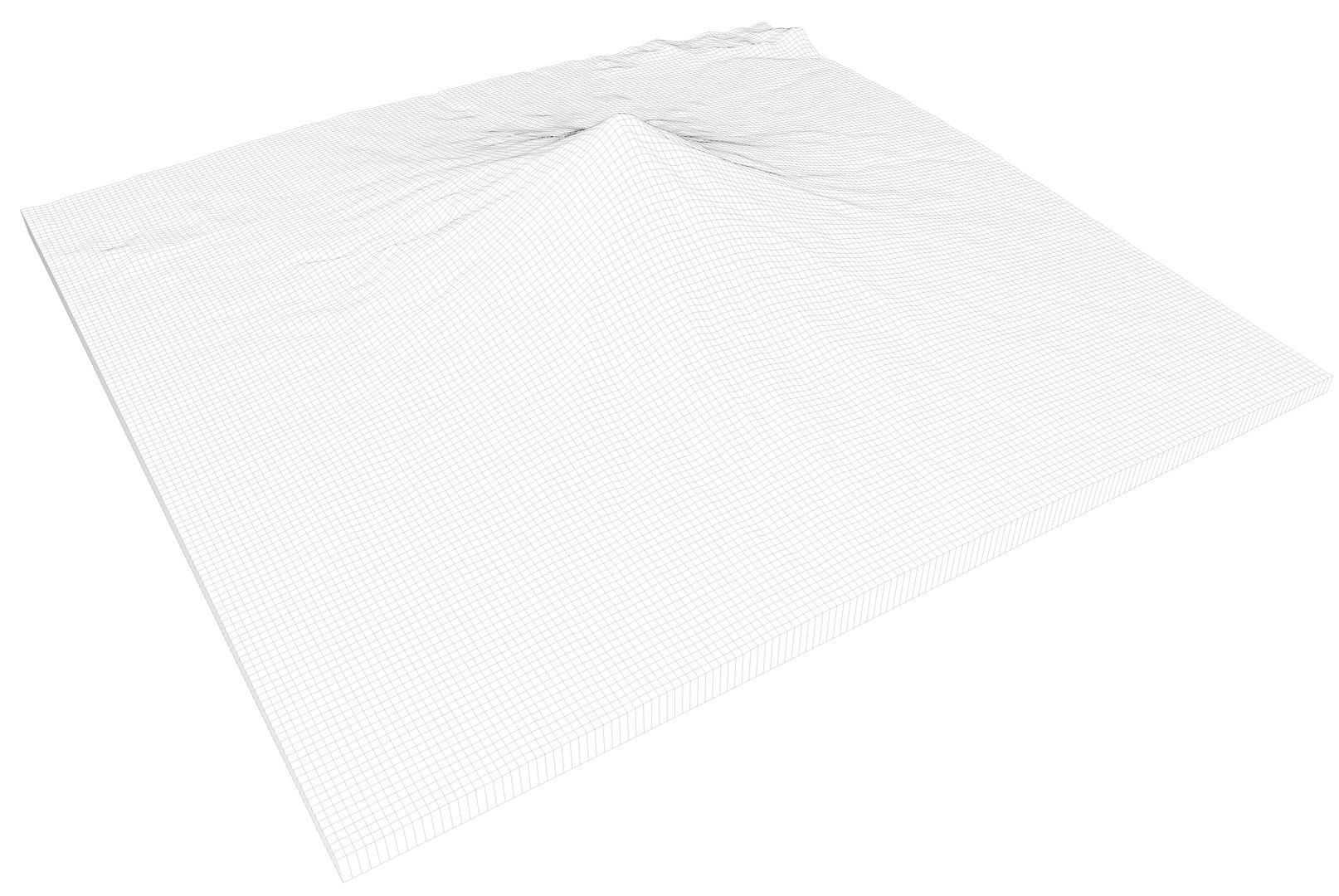 3D Mayon Volcano - TurboSquid 1855418