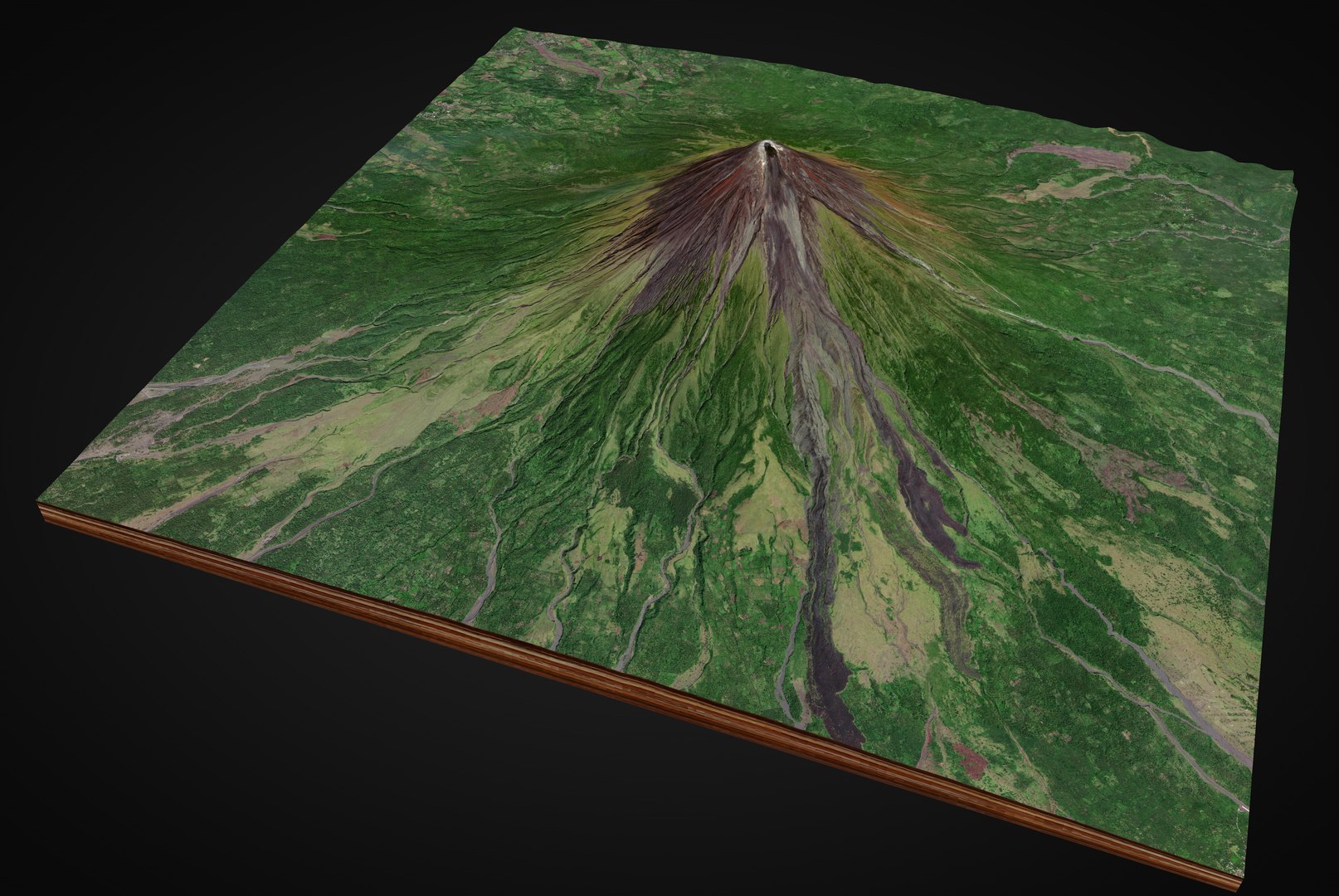 3D Mayon Volcano - TurboSquid 1855418