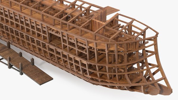 Noah Ark Cross Section Dirty model - TurboSquid 1772266