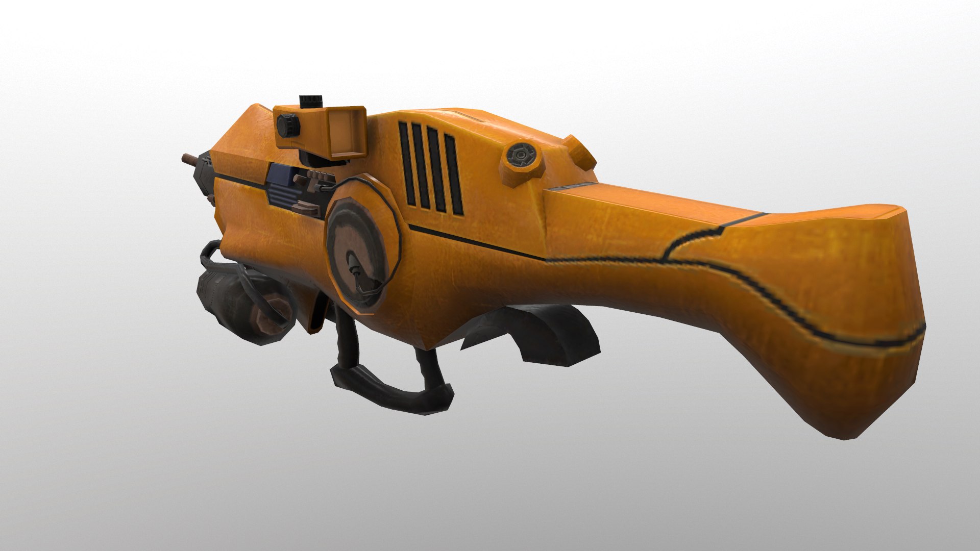 3D Gravity Gun Level 5 Model - TurboSquid 2191061