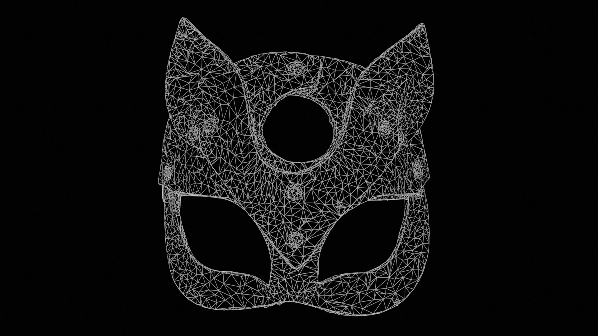 Cat Mask Remastered 3D Model - TurboSquid 2361455