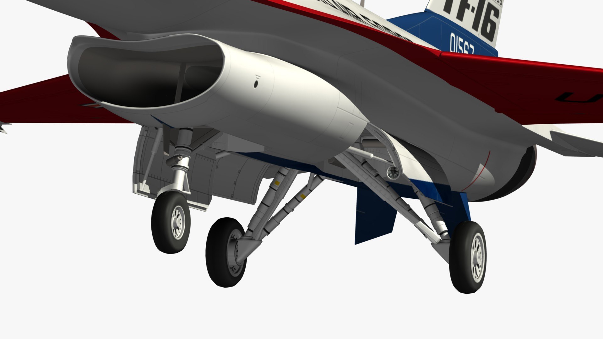 3D F16 Yf16 Model - TurboSquid 1187336