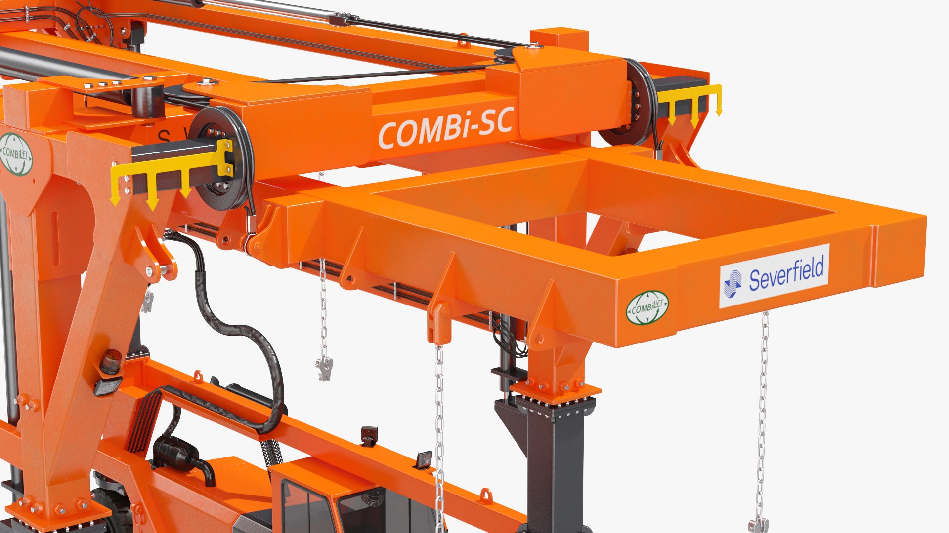 Combilift Sc Straddle Carrier 3D Model - TurboSquid 1451144