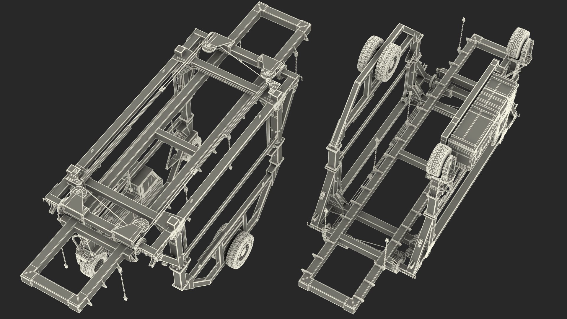 Combilift sc straddle carrier 3D model - TurboSquid 1451144
