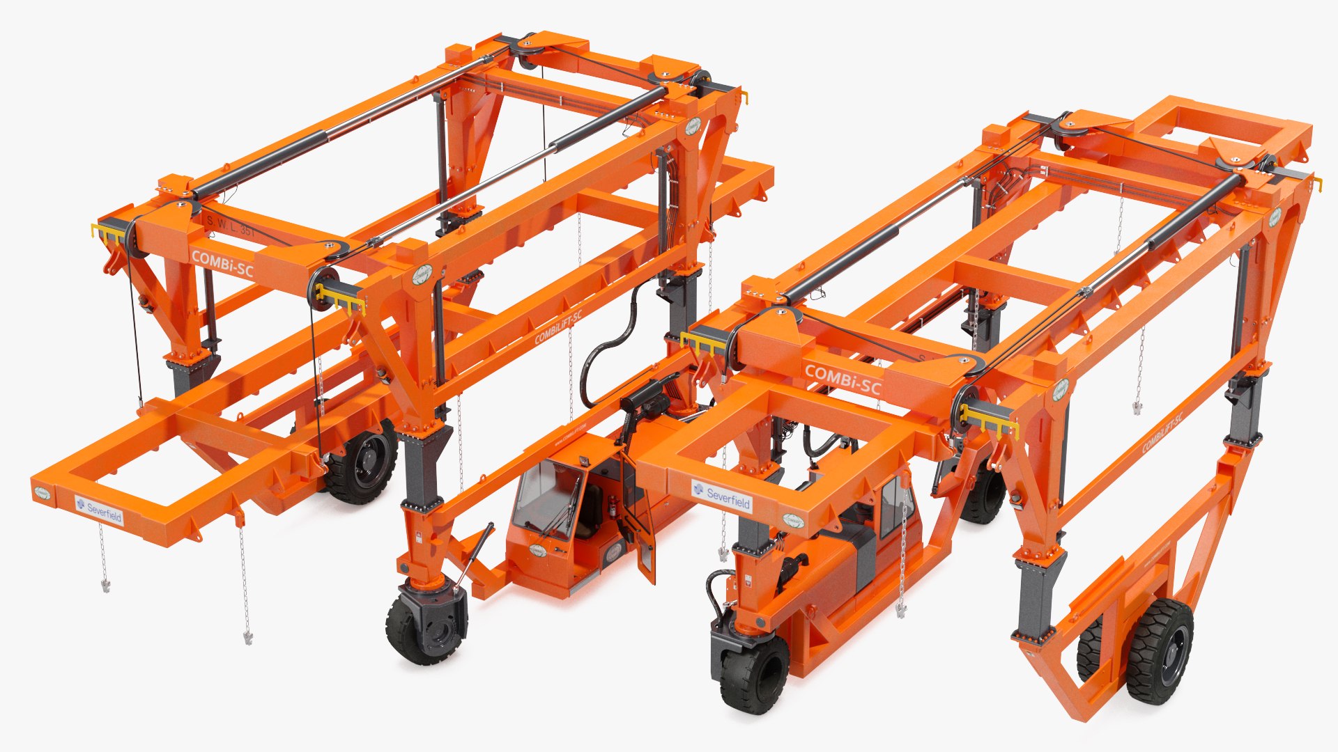 Combilift Sc Straddle Carrier 3D Model - TurboSquid 1451144