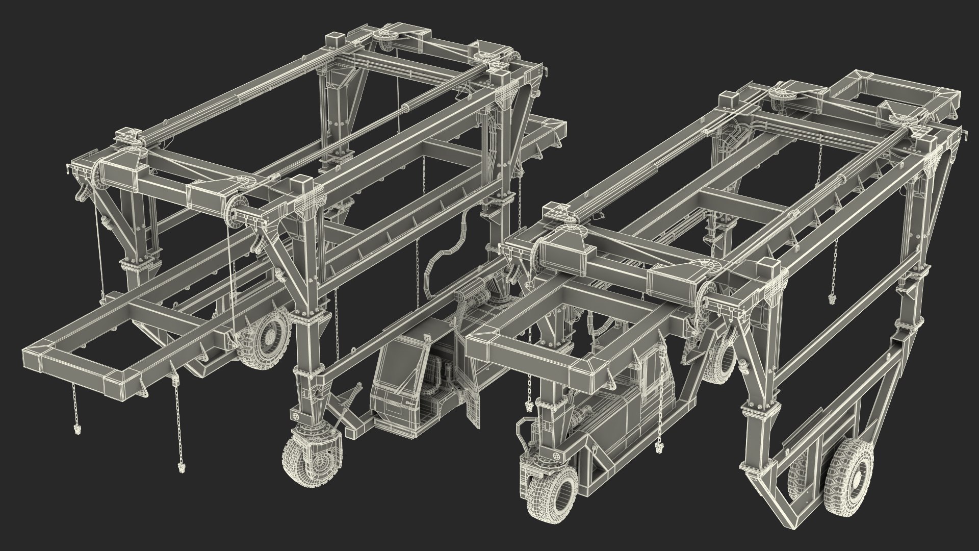 Combilift sc straddle carrier 3D model - TurboSquid 1451144