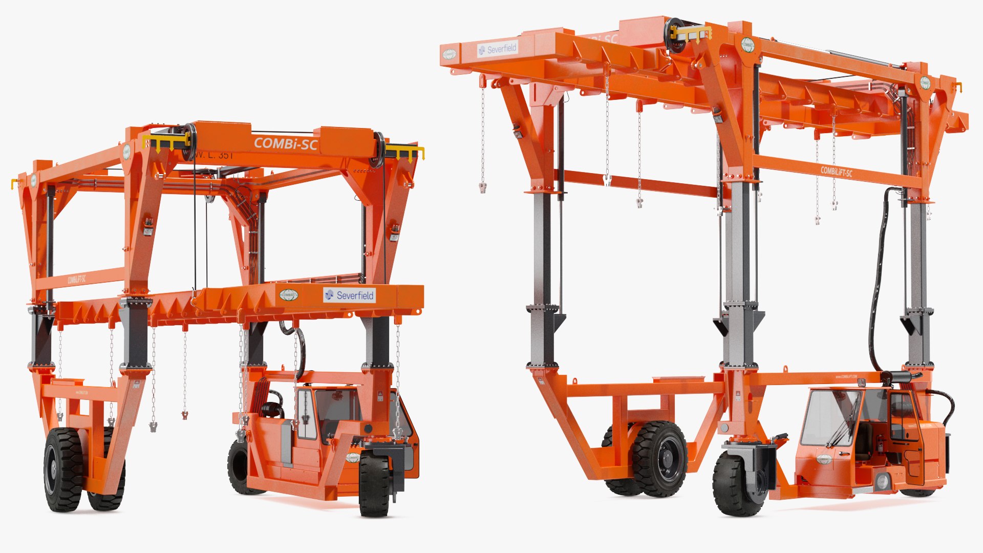 Combilift Sc Straddle Carrier 3D Model - TurboSquid 1451144