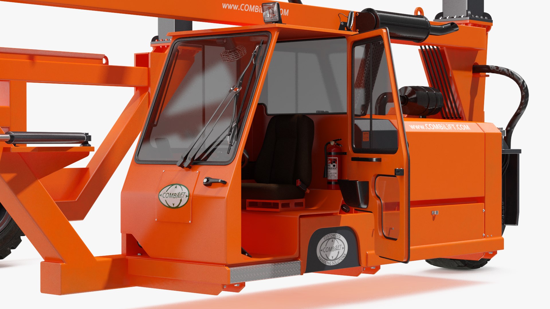 Combilift sc straddle carrier 3D model - TurboSquid 1451144