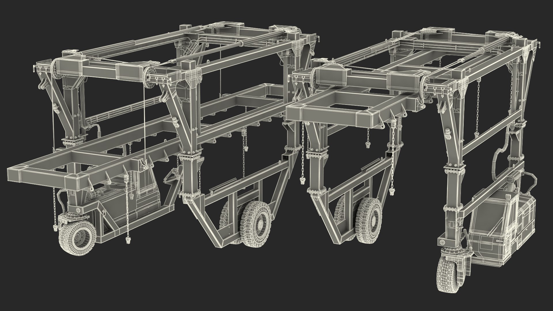 Combilift sc straddle carrier 3D model - TurboSquid 1451144