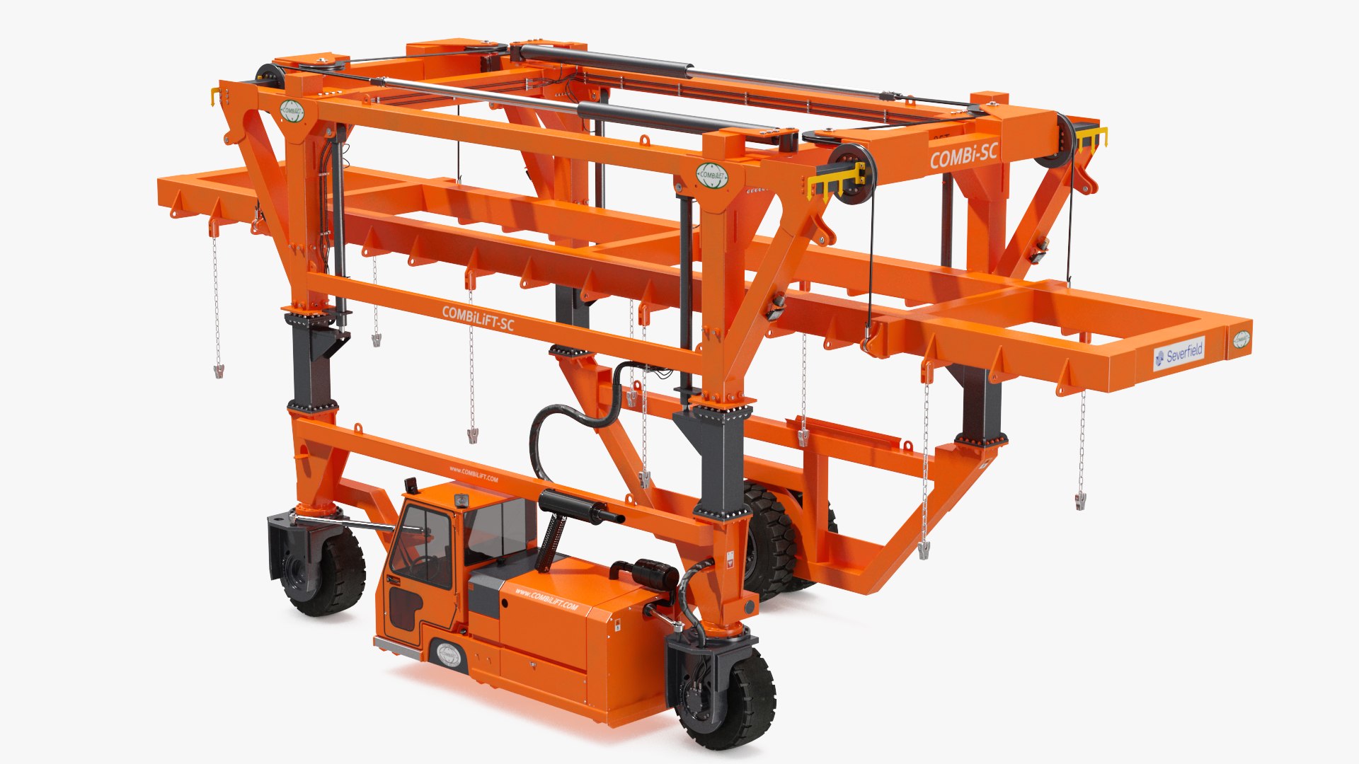 Combilift Sc Straddle Carrier 3D Model - TurboSquid 1451144