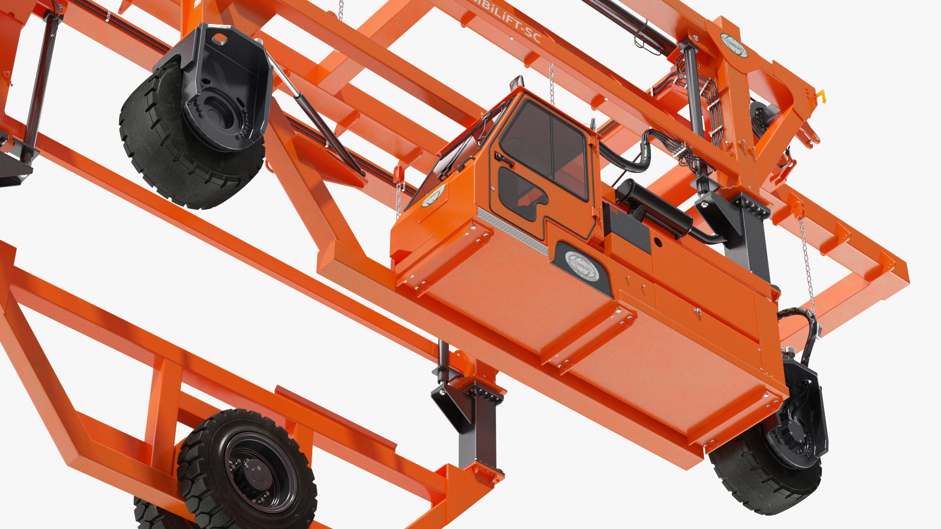 Combilift sc straddle carrier 3D model - TurboSquid 1451144