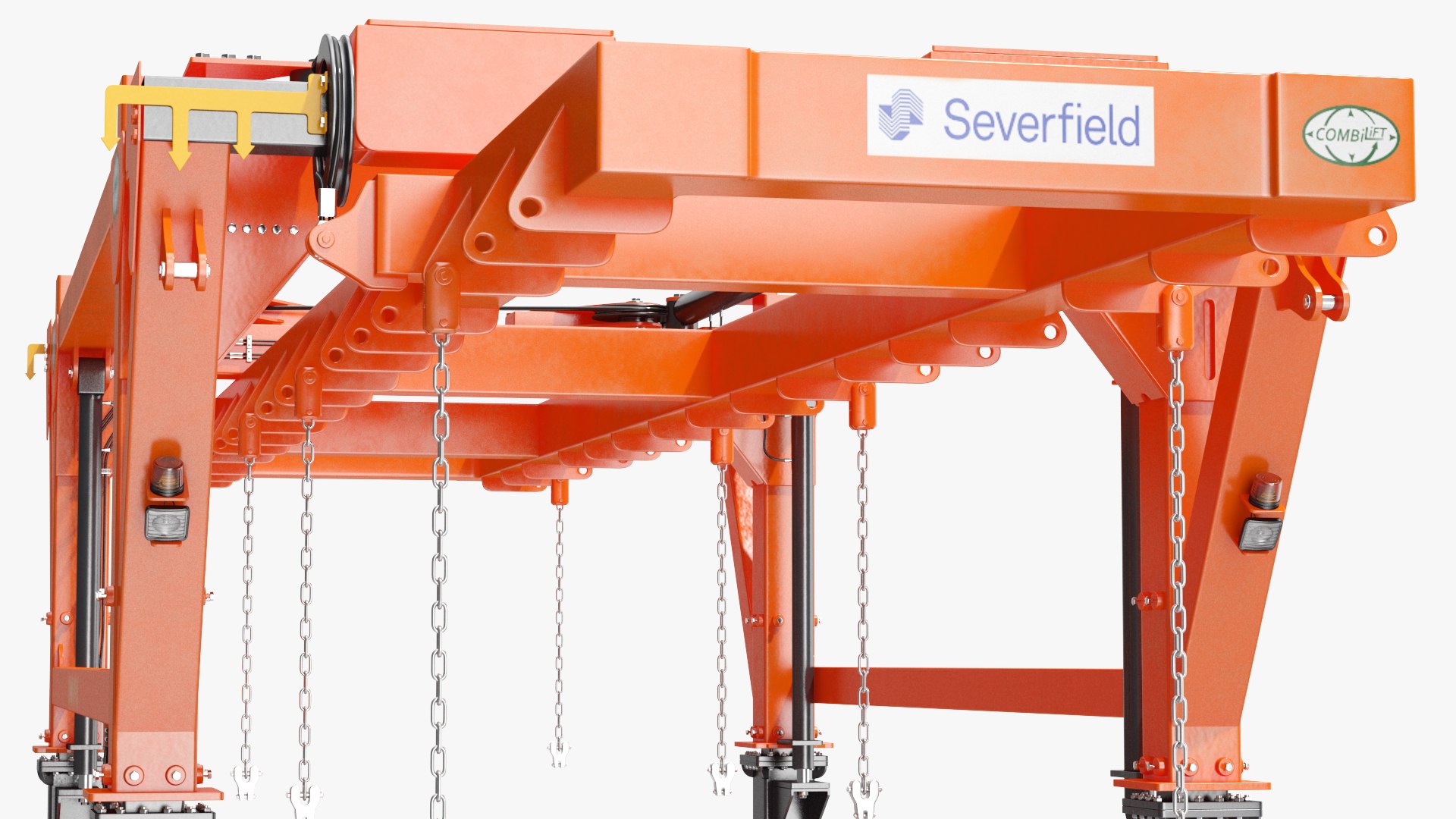 Combilift Sc Straddle Carrier 3D Model - TurboSquid 1451144