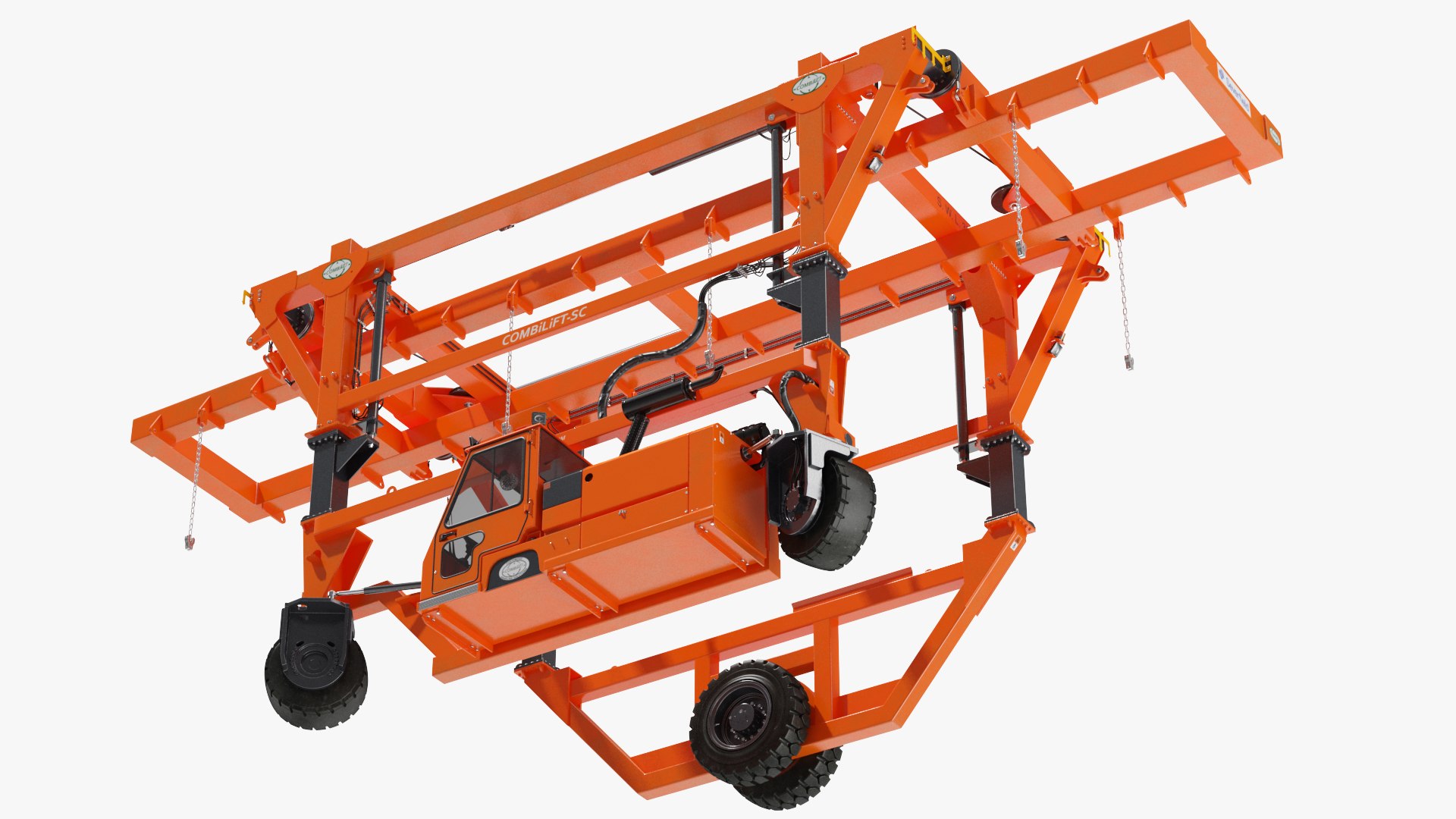 Combilift sc straddle carrier 3D model - TurboSquid 1451144