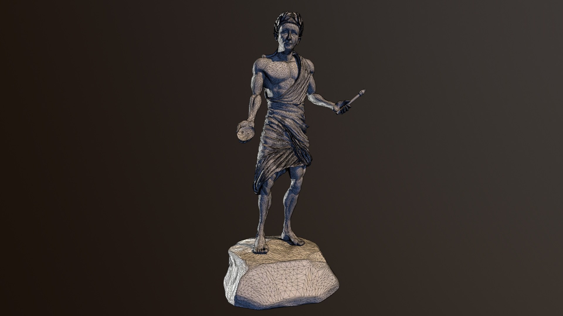 3D Statue Emperor - TurboSquid 1690440