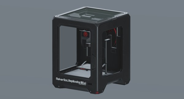 maker bot mini printer 3d model