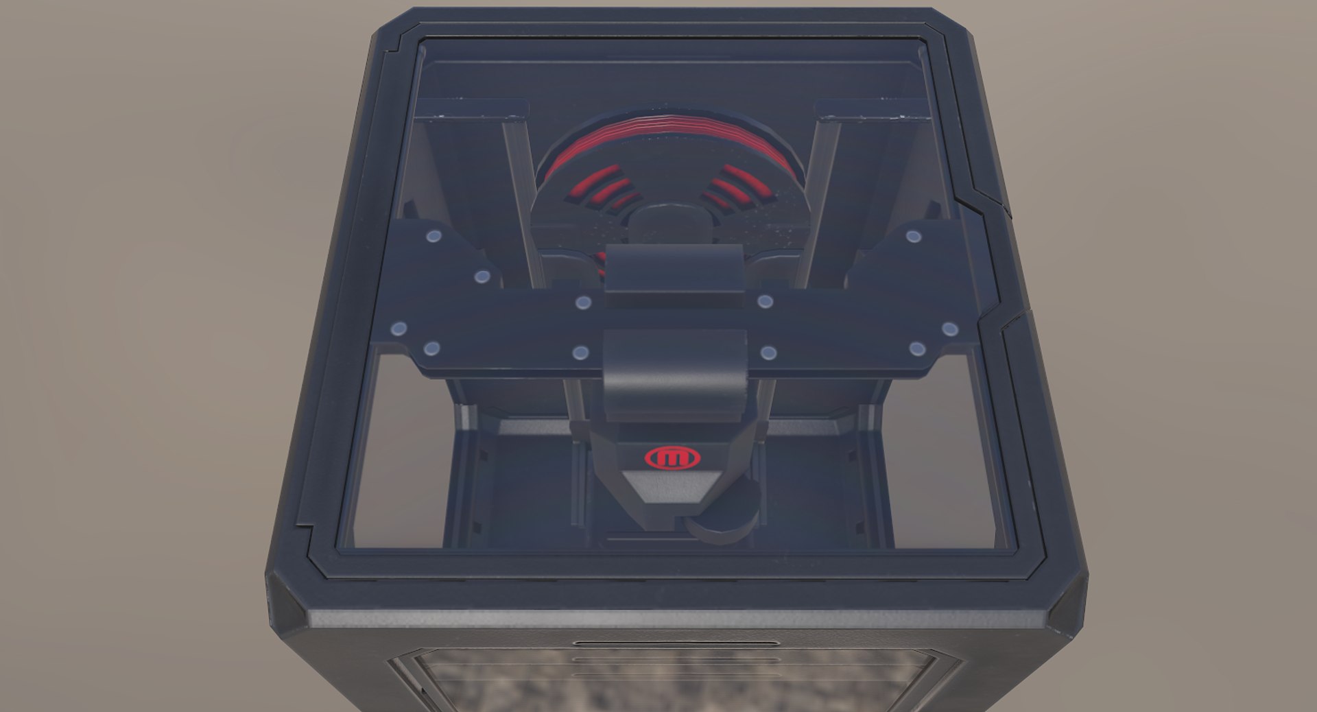 Maker Bot Mini Printer 3d Model