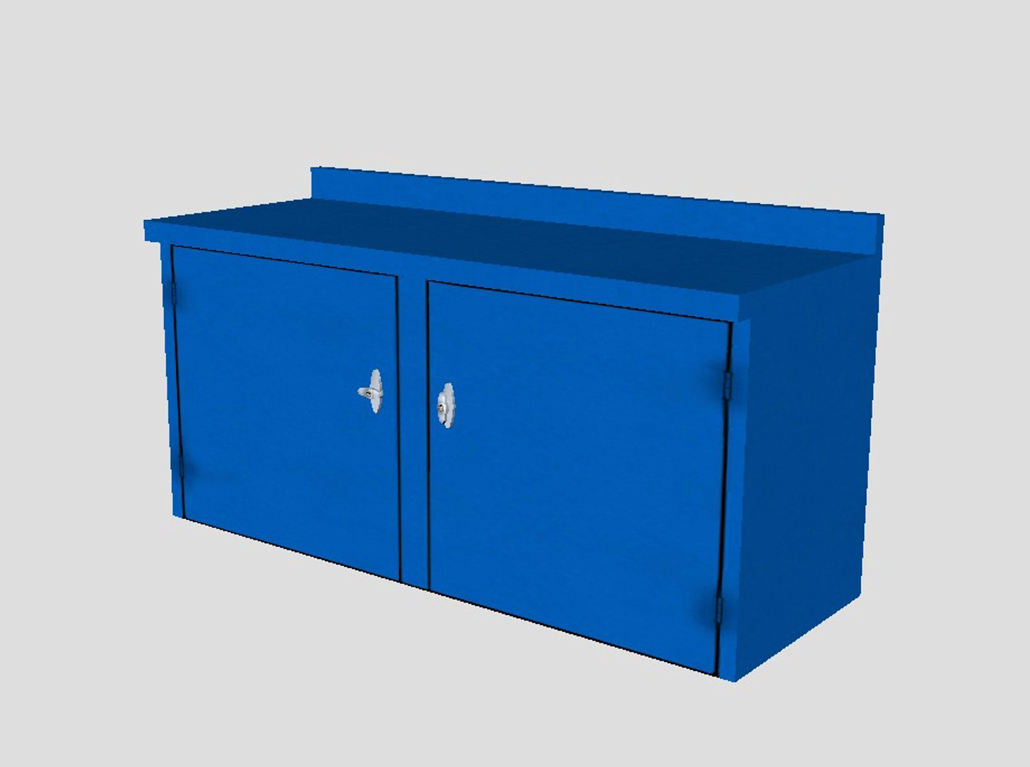 Metal Workbench Fbx