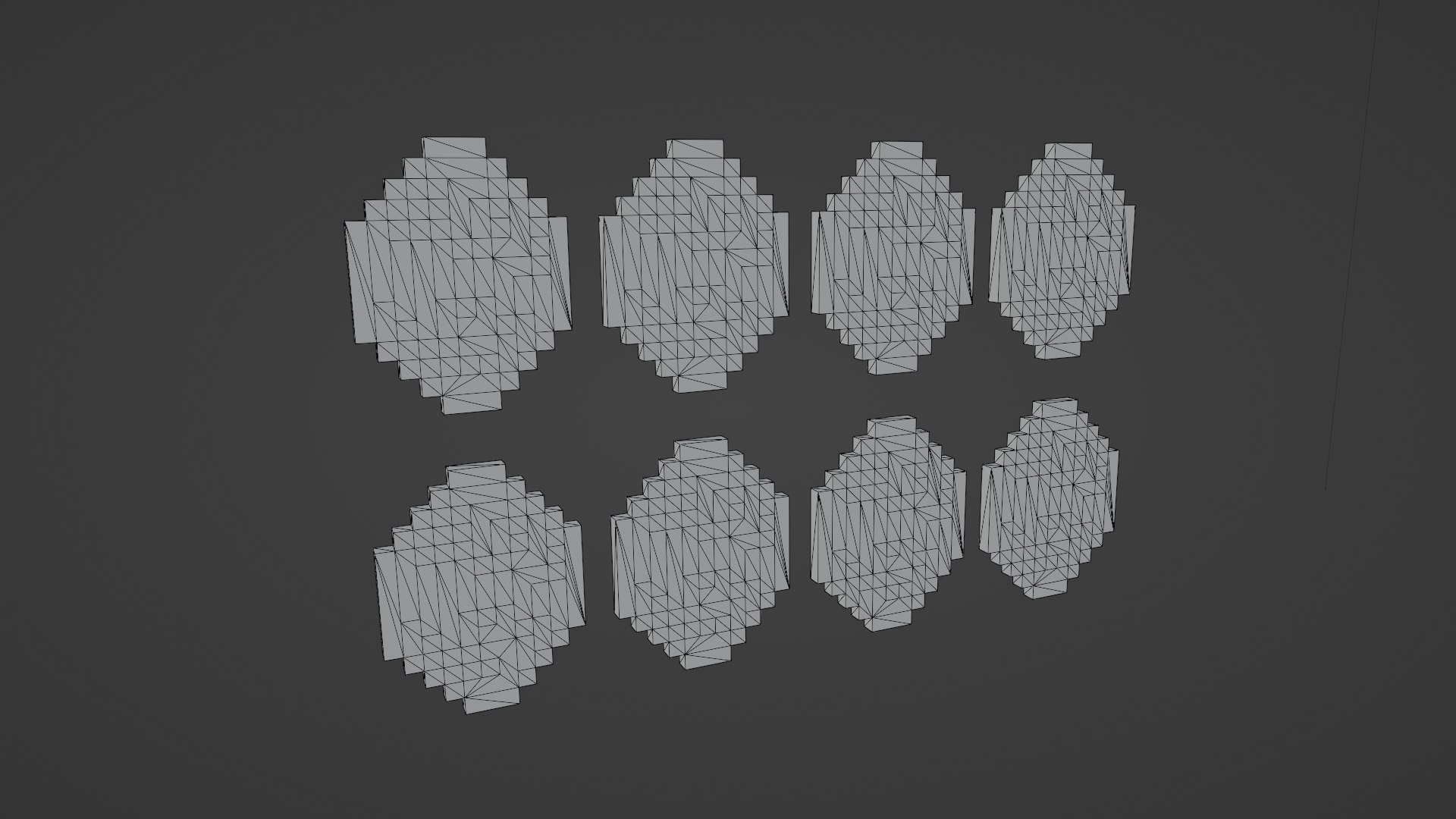 Minecraft Diamond Pack 3D - TurboSquid 1988302