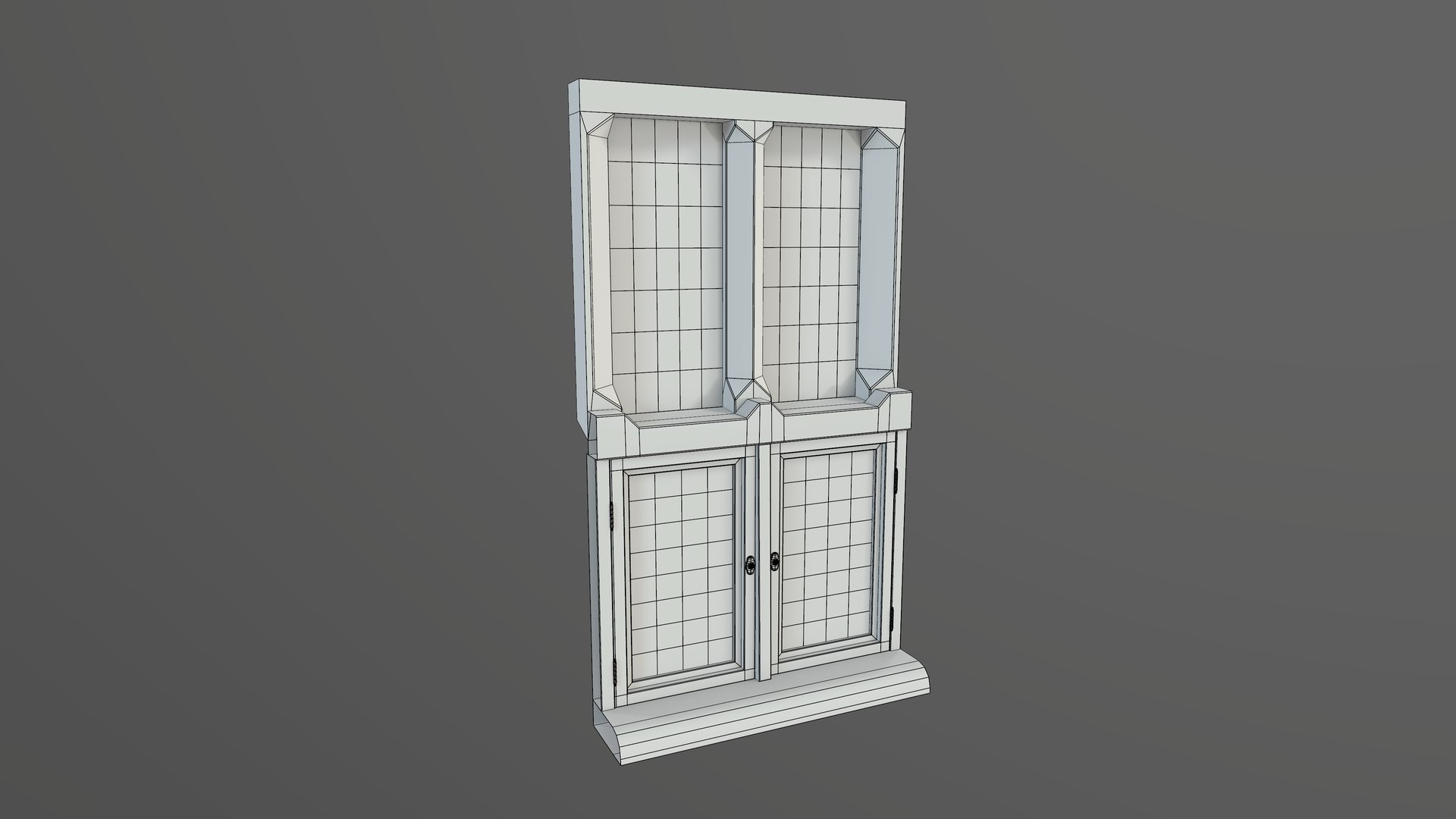 Window frame 3D model - TurboSquid 1446998