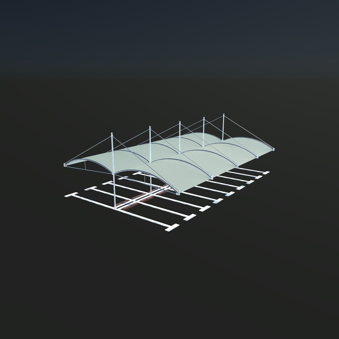 Parking Shelter 3D Model 3D Model - TurboSquid 2349488
