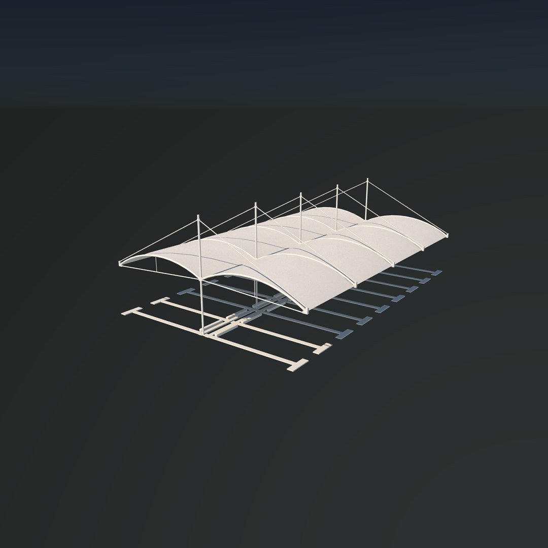 Parking Shelter 3D Model 3D Model - TurboSquid 2349488