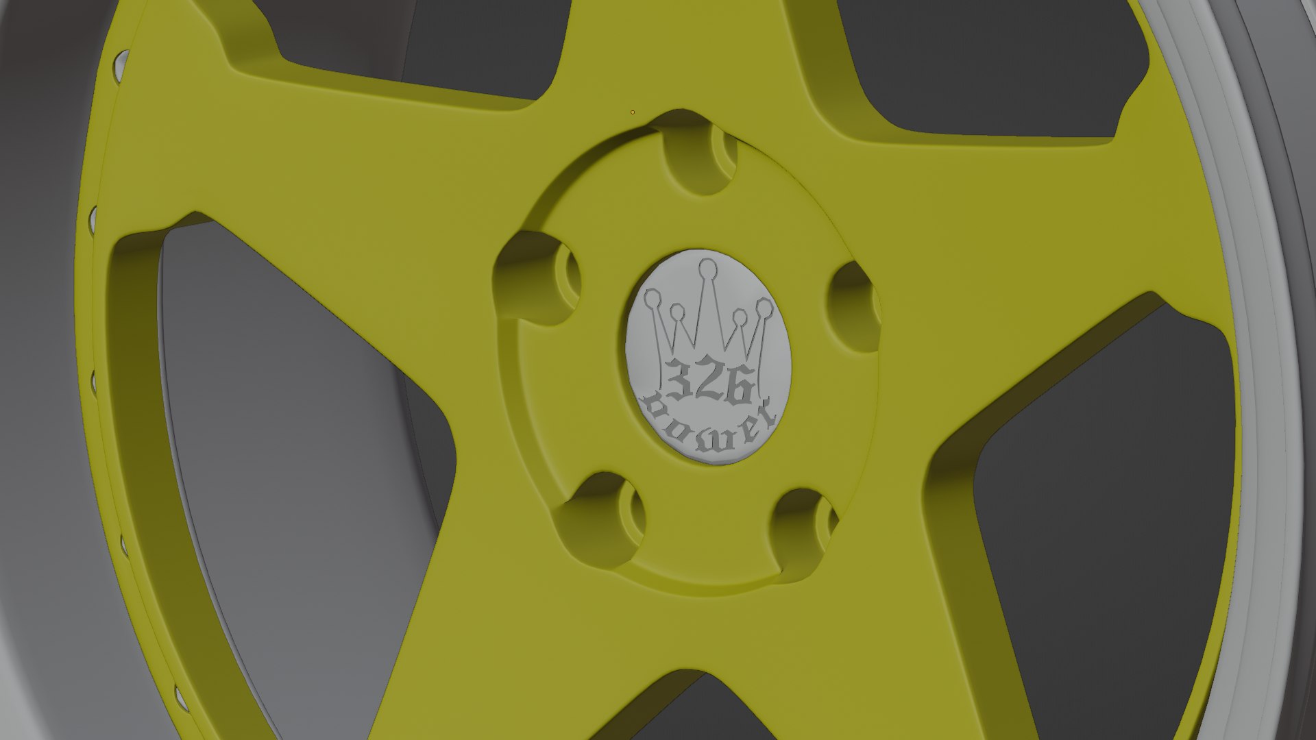 326Power Yabaking Spoke 3D Model - TurboSquid 1835556