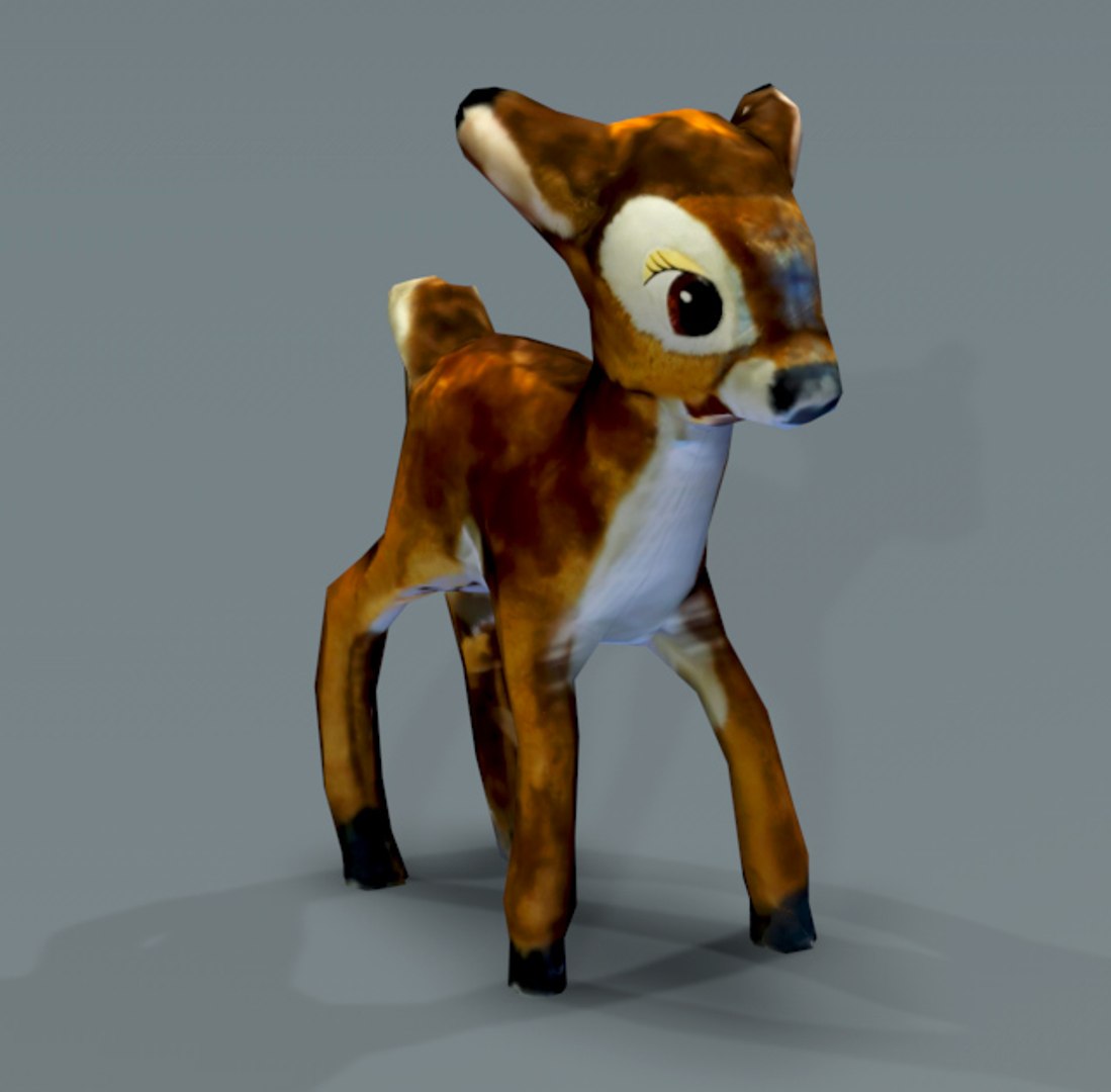 3d Deer Normalmap