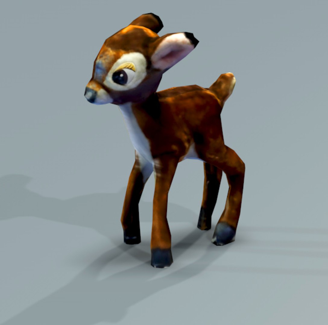 3d deer normalmap