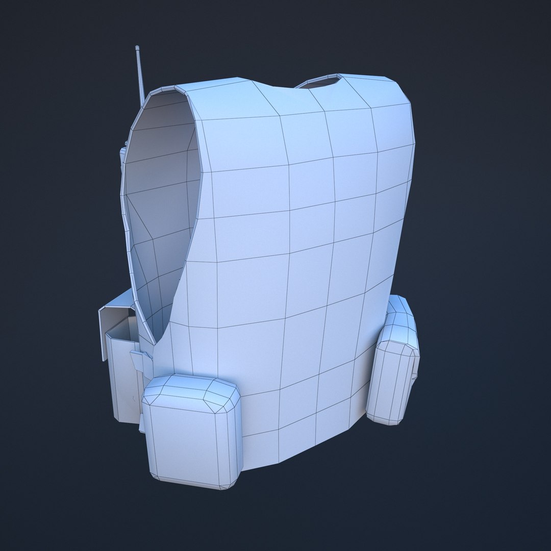 3d Model Vest