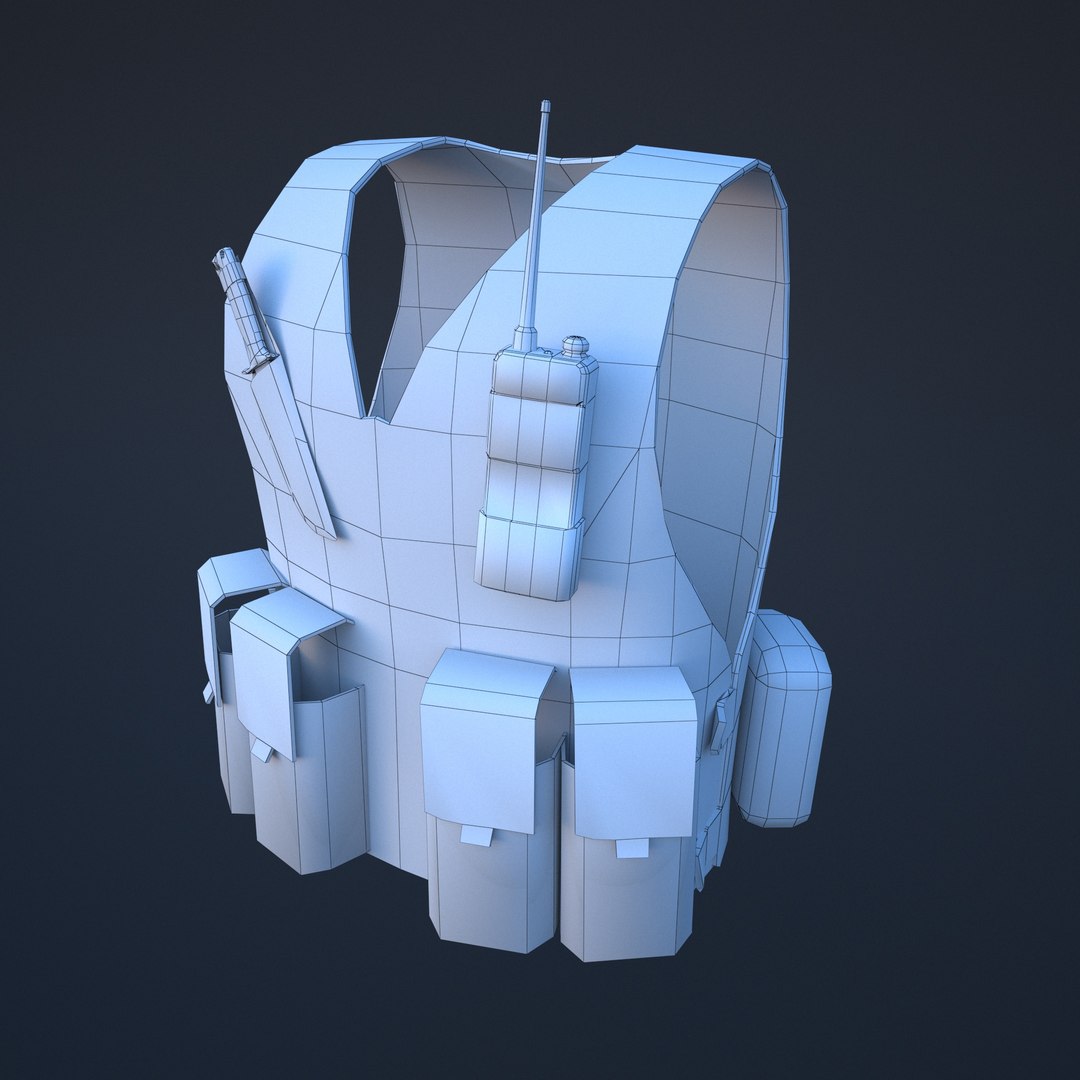 3d Model Vest