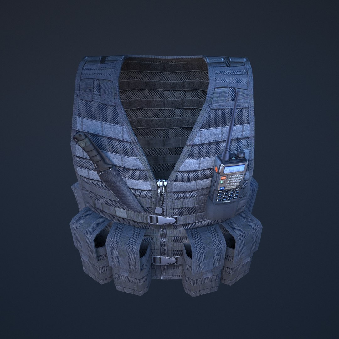 3d Model Vest