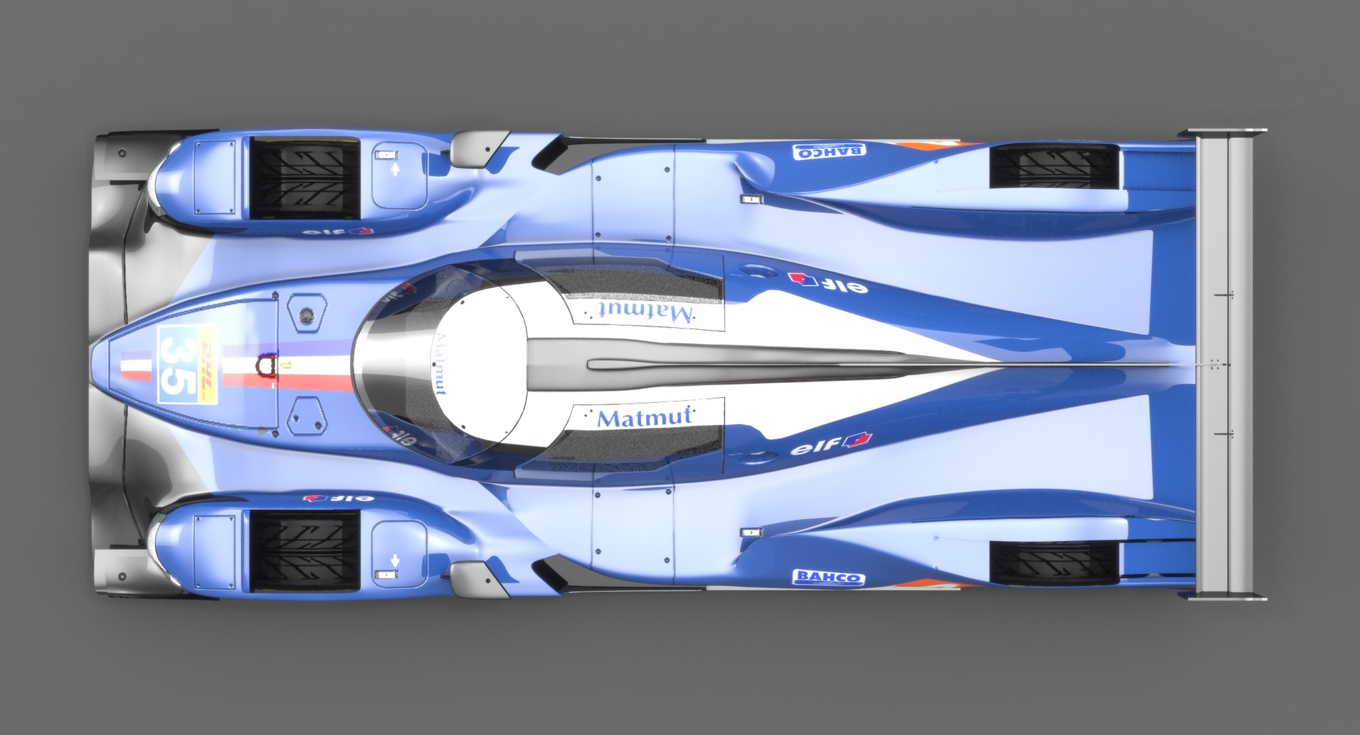 Signatech Alpine Matmut Lmp2 3D Model - TurboSquid 1197832