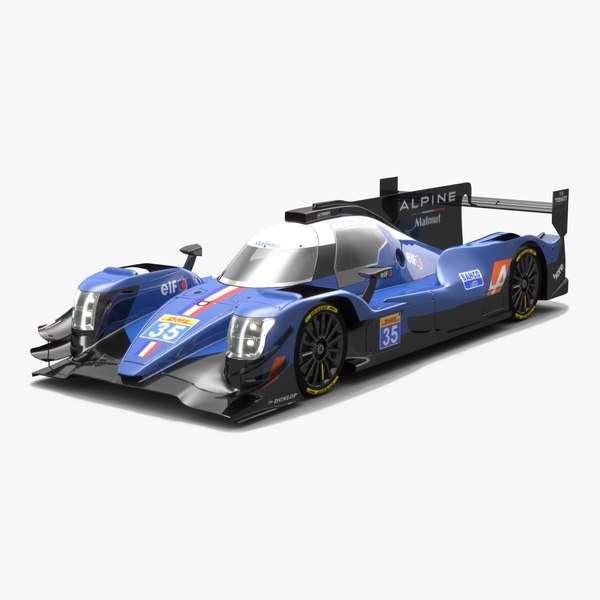Signatech alpine matmut lmp2 3D model - TurboSquid 1197832