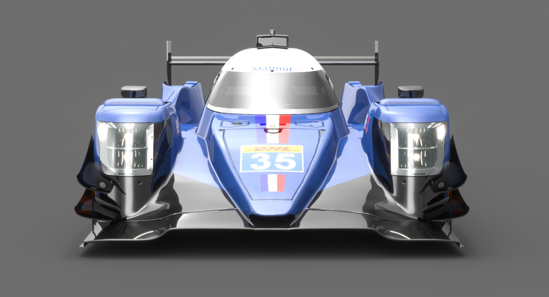 Signatech alpine matmut lmp2 3D model - TurboSquid 1197832