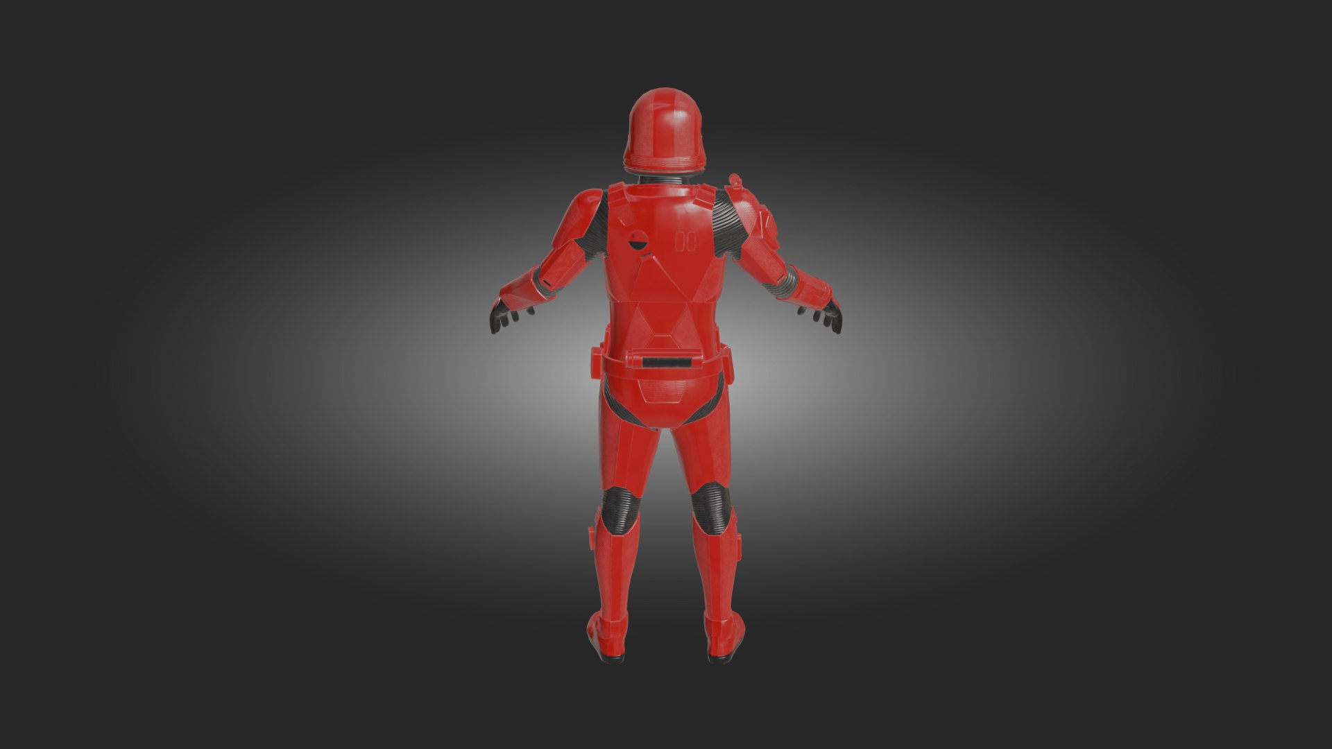 Red StormTrooper Star Wars 3D Model 3D Model - TurboSquid 2315811