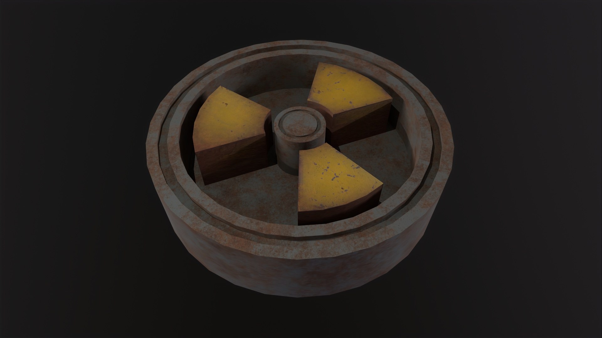 Radiation Sign 3D - TurboSquid 2129561