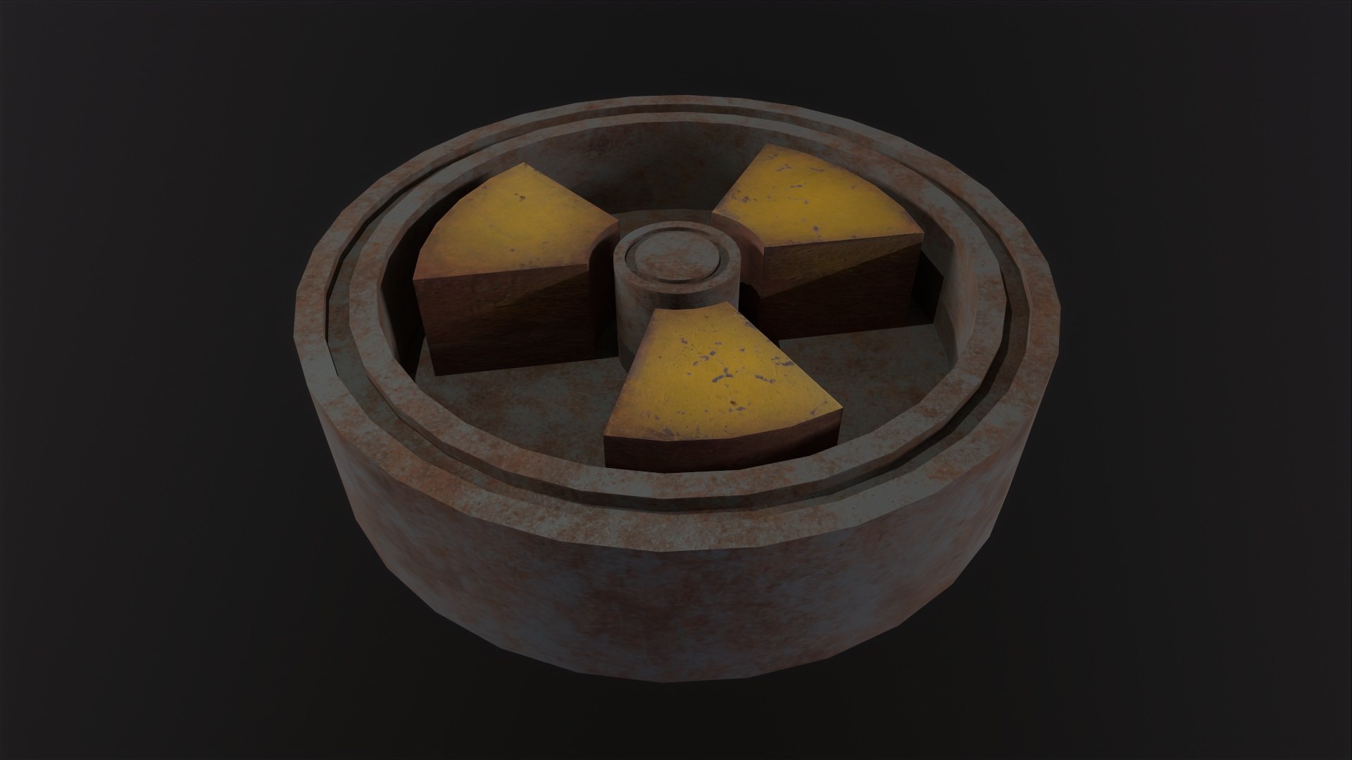 Radiation Sign 3D - TurboSquid 2129561