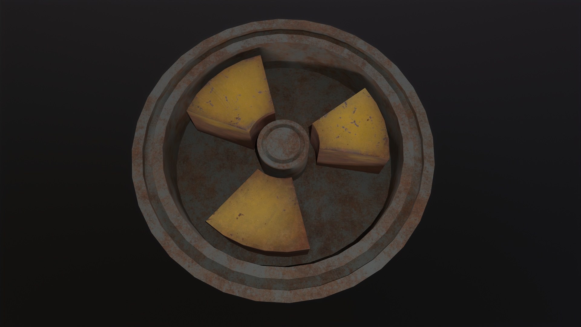 Radiation Sign 3D - TurboSquid 2129561