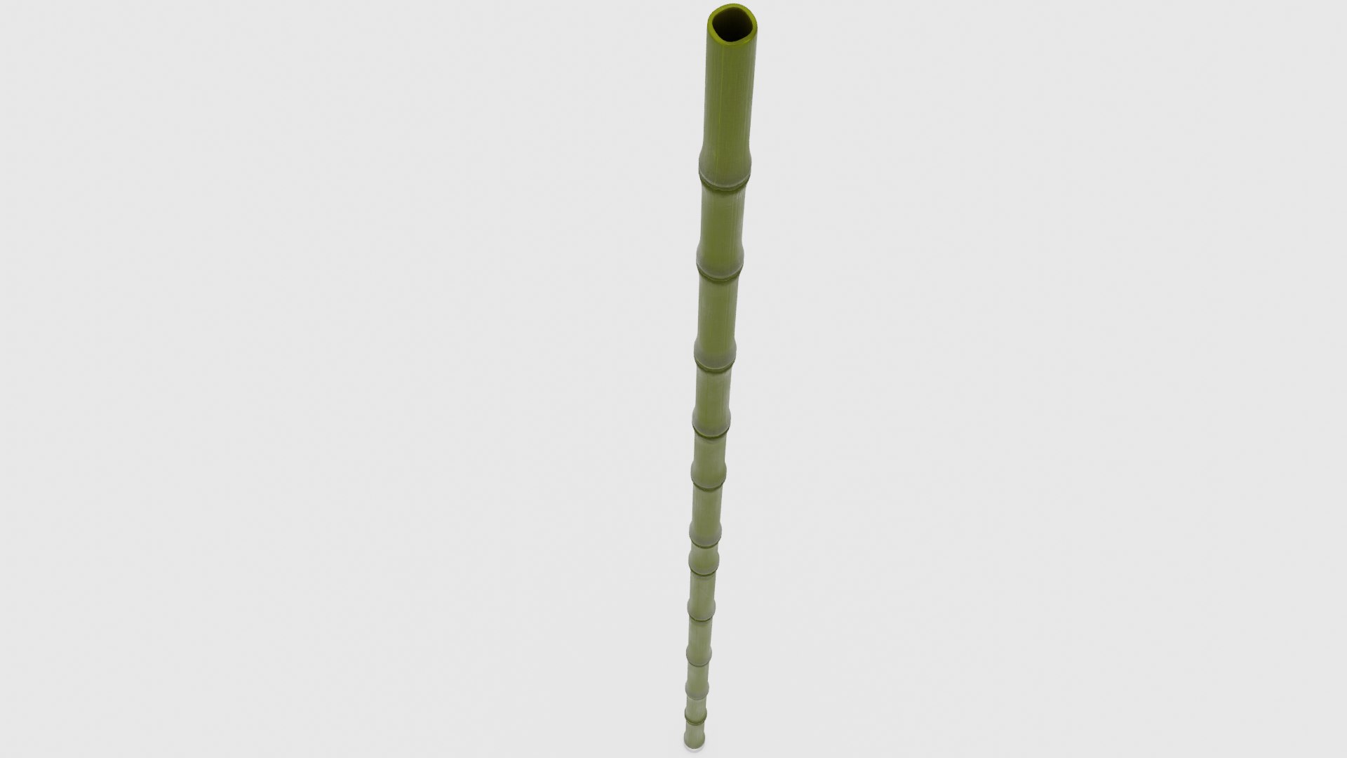 3D Model Bamboo Bo Staff - TurboSquid 1466256