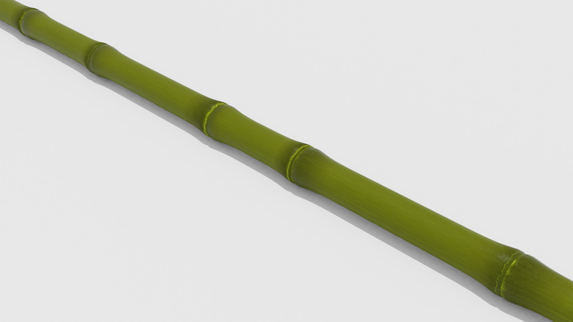 3D Model Bamboo Bo Staff - TurboSquid 1466256