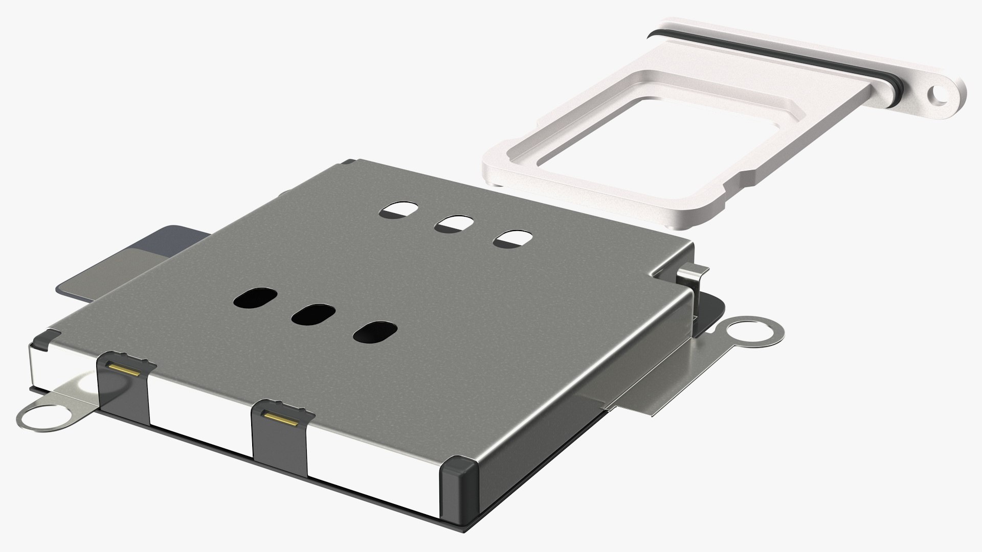 Sim Card Tray With Nano SIM Card Collection 3D Model - TurboSquid 1949110