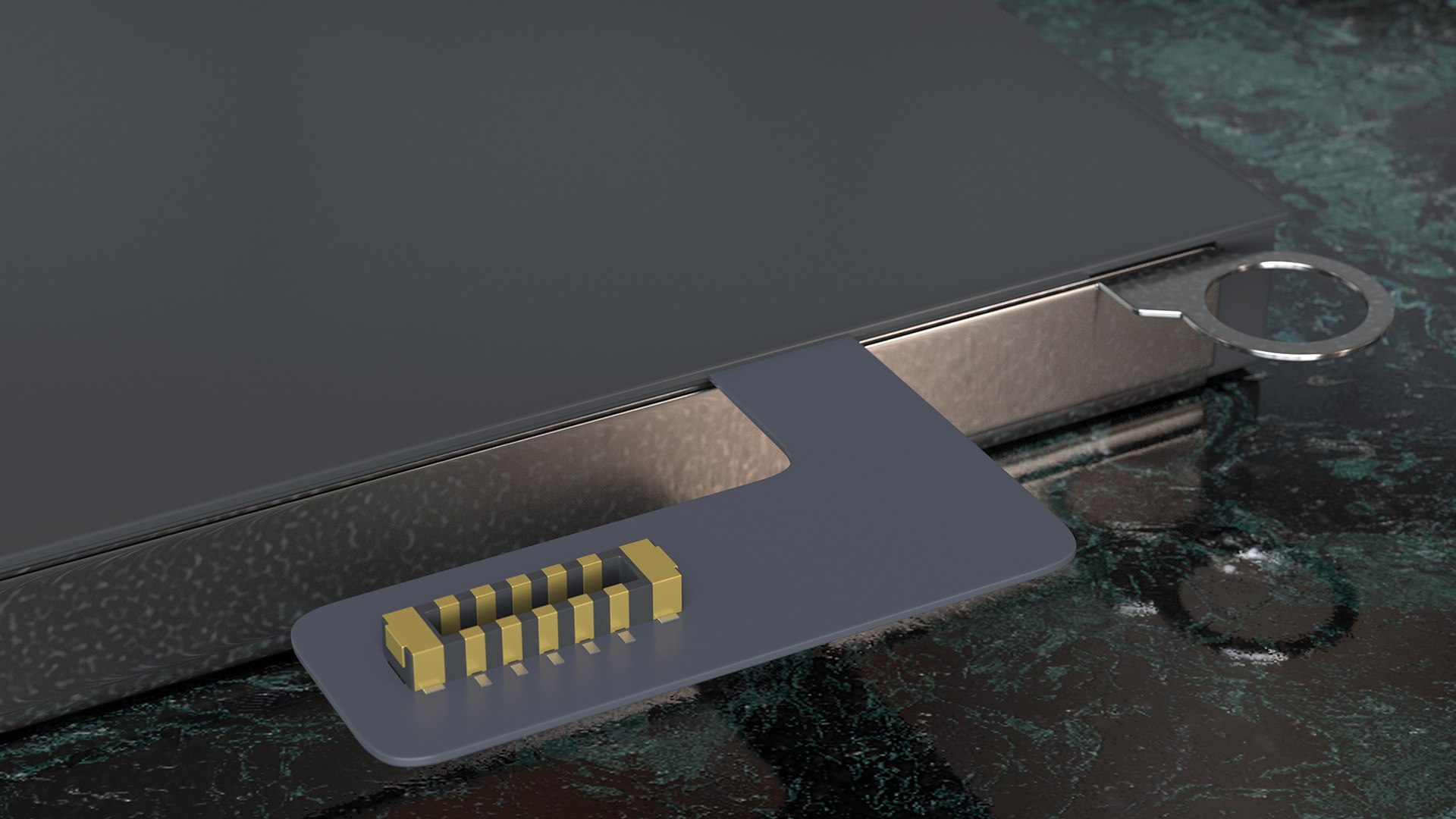 Sim Card Tray With Nano SIM Card Collection 3D Model - TurboSquid 1949110