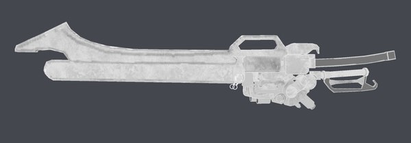 Huntsman sword 3D model - TurboSquid 1505467