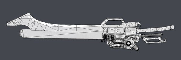 Huntsman sword 3D model - TurboSquid 1505467