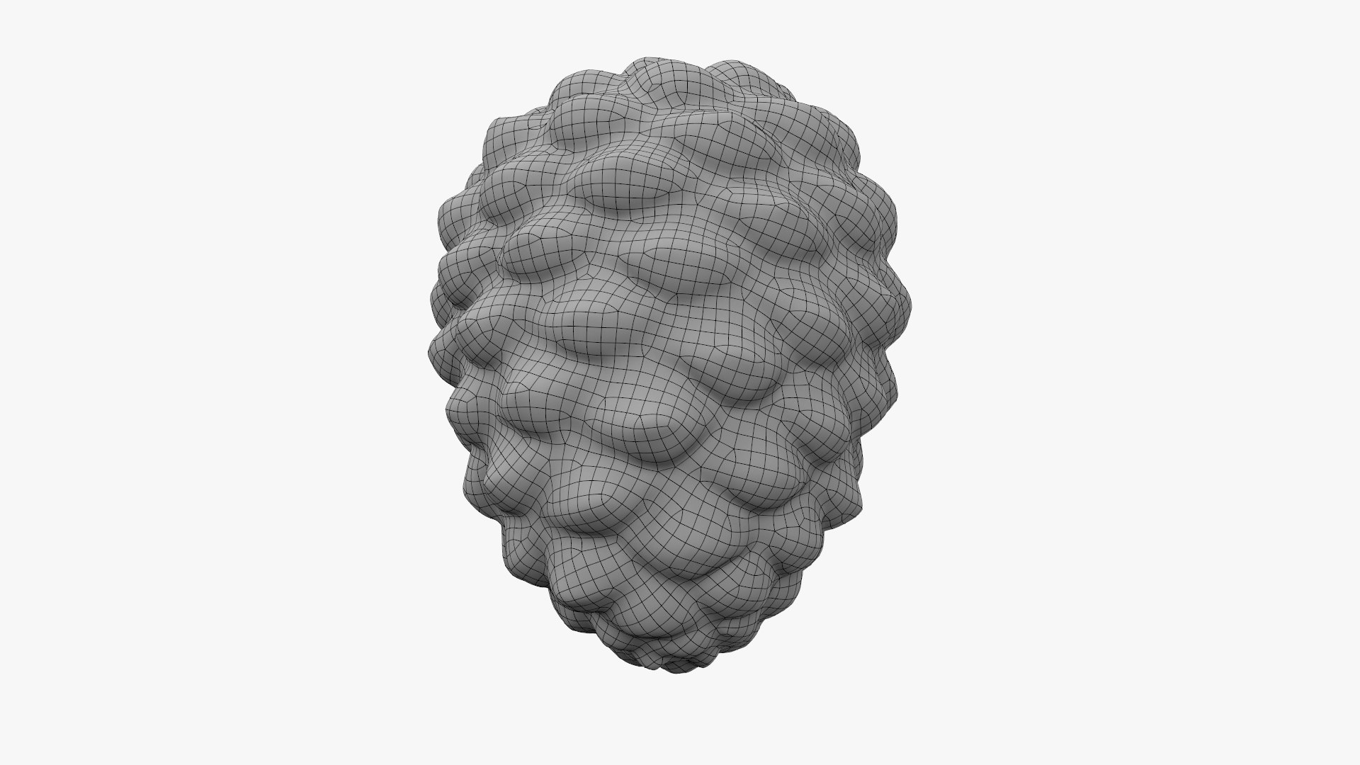 3D Decorative Pine Cone model - TurboSquid 2129358