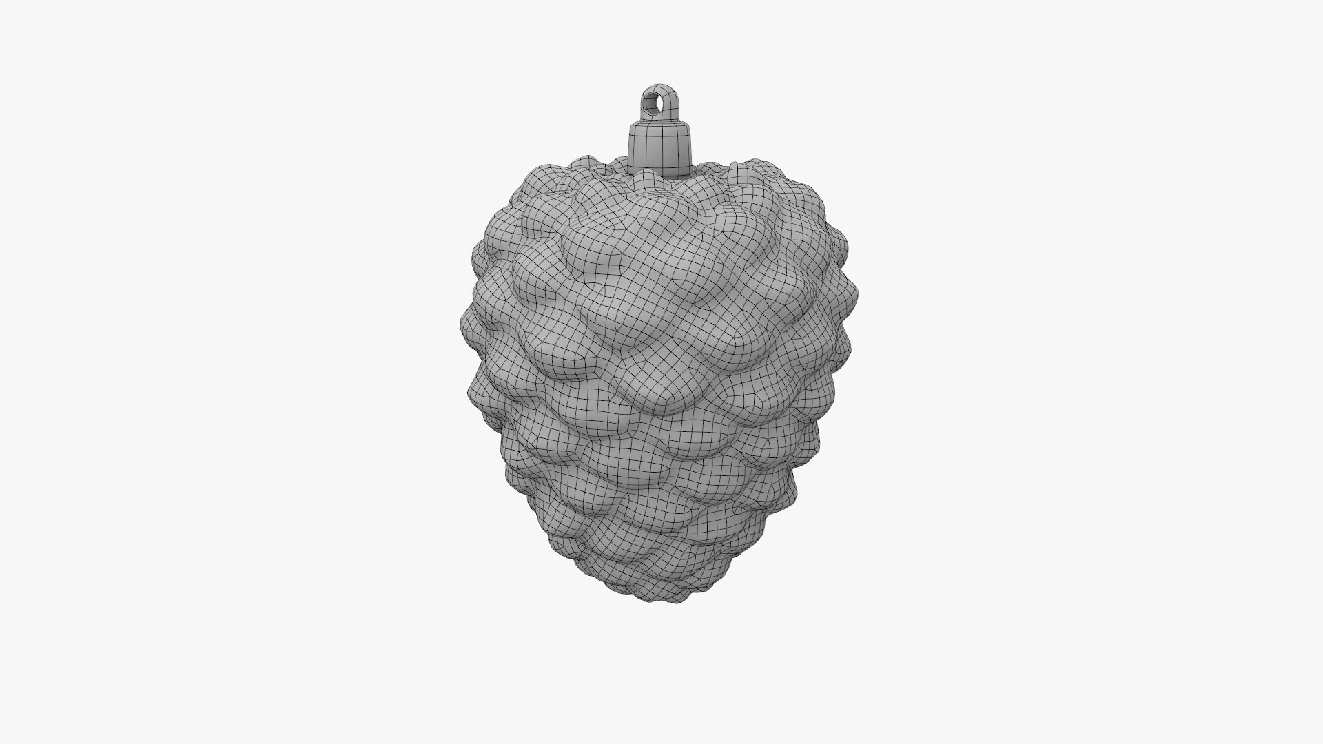 3D Decorative Pine Cone model - TurboSquid 2129358